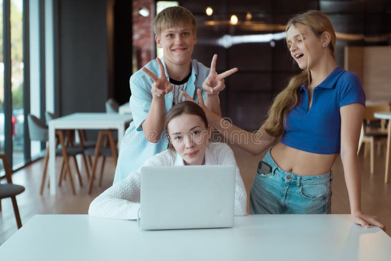 Students and Teachers Take a Break. Playing Together Allows Both ...