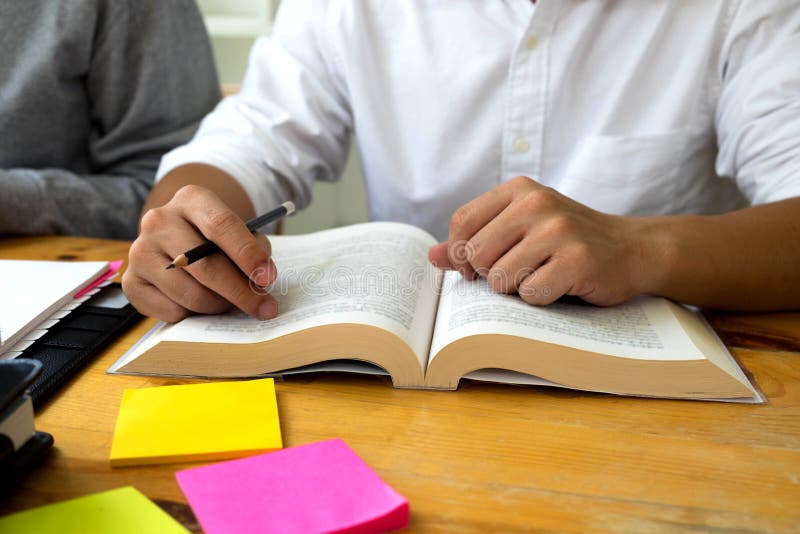 Students Helps Friend Teaching and Learning Subject Additional I Stock ...