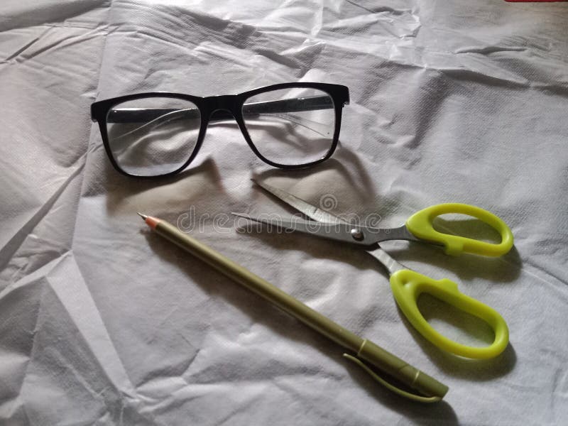 Students Tools for Education Perpouse Use Stock Photo - Image of ...