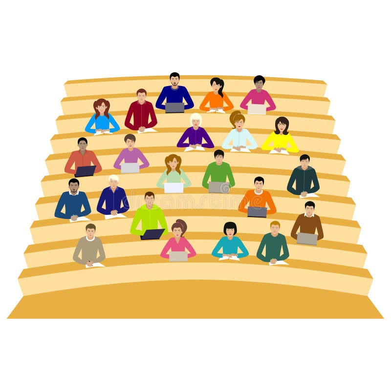 Student Writing Notes Classroom Stock Illustrations – 793 Student ...