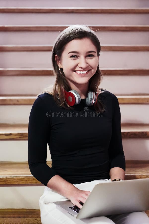 Students Use Modern Technology in School To Create Projects Stock Photo ...