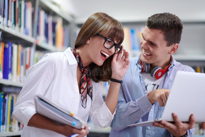 Students Using Modern Technology in School Stock Photo - Image of ...