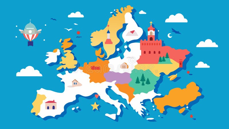Students Will Color in the Countries of Europe while Learning about ...