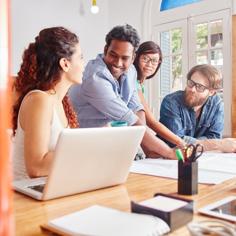 Students Working on Business Workshop Stock Photo - Image of business ...