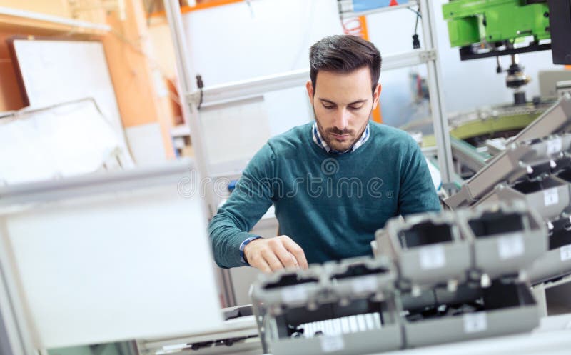 Students Engineering Class Project Stock Photo - Image of research ...