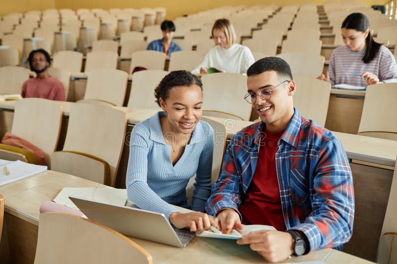 Students Working in Team during Lecture Stock Photo - Image of lesson ...