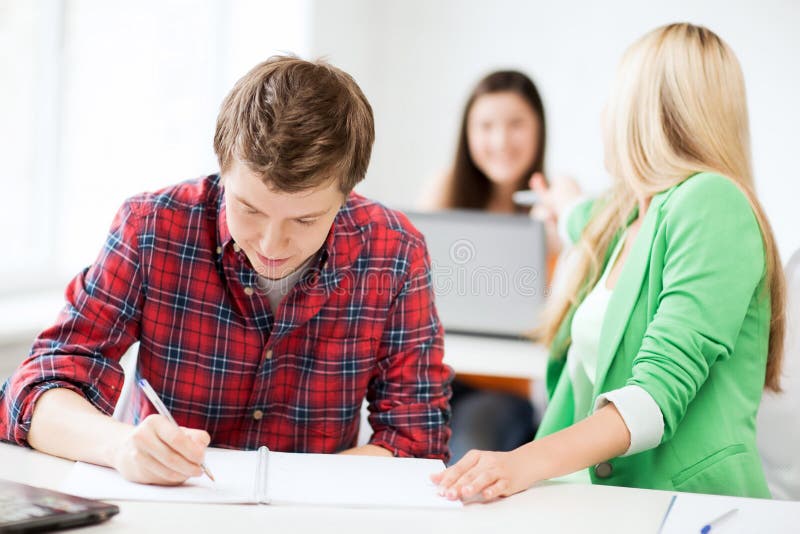Highschool boy friends stock photo. Image of portrait - 31571702