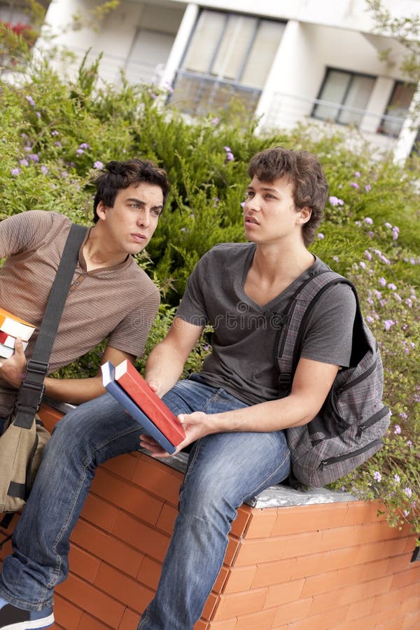 Studing at the school stock image. Image of learning - 14325049