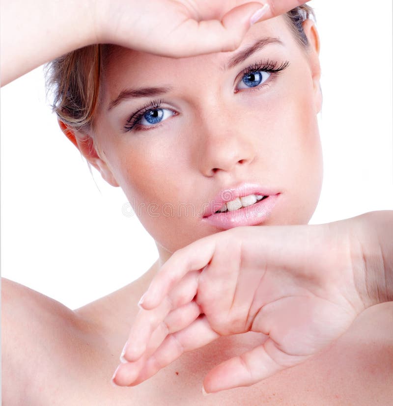 Studio stock photo. Image of fashion, girl, soft, model - 19857398