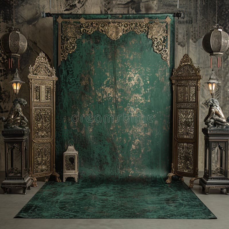 Studio Backdrop Elegant Background Stock Illustration - Illustration of ...