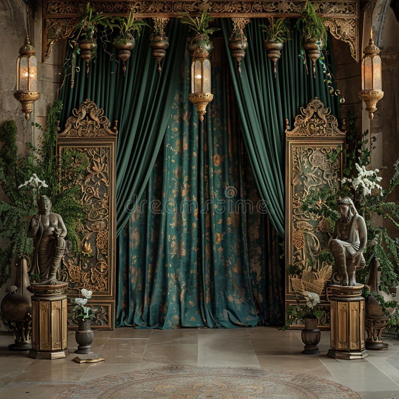 Studio Backdrop Elegant Background Stock Illustration - Illustration of ...