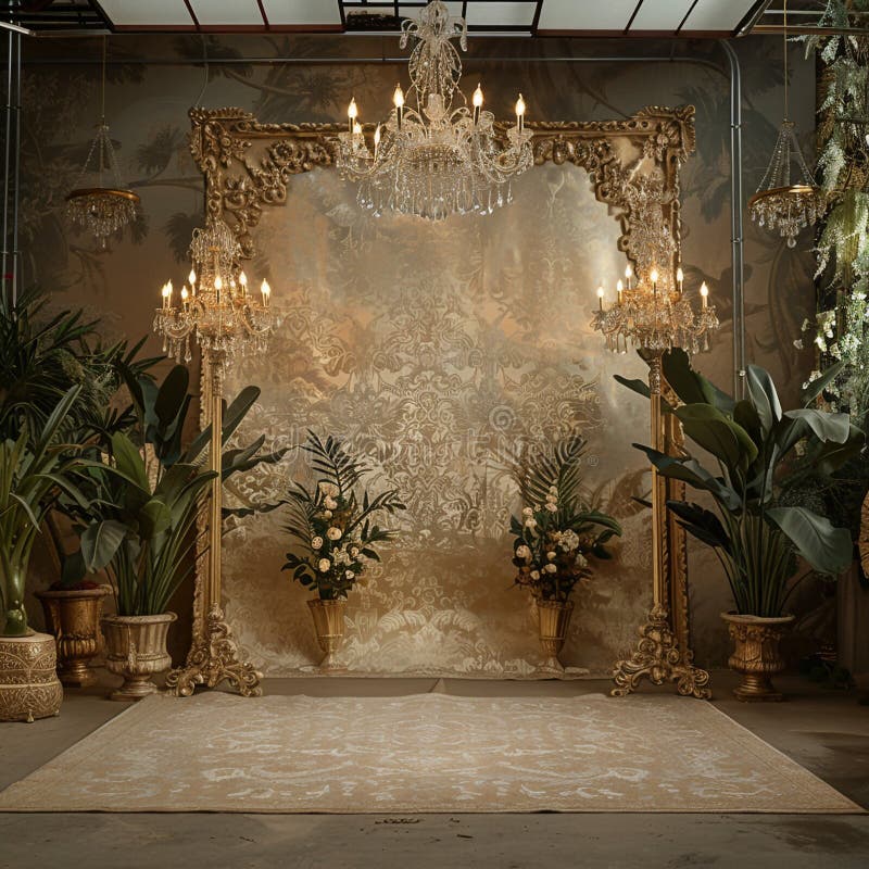 Studio Backdrop Elegant Background Stock Illustration - Illustration of ...