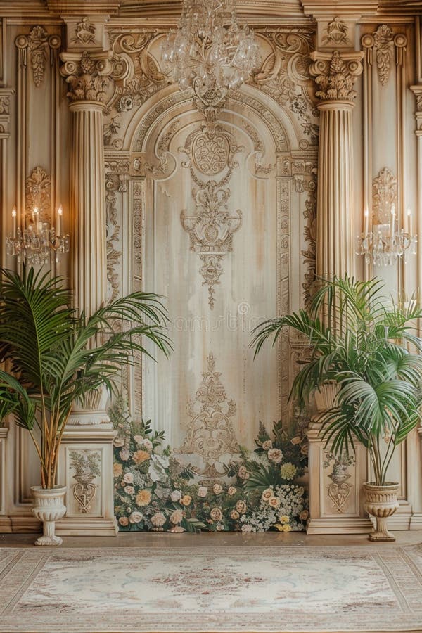 Studio Backdrop Elegant Background Stock Illustration - Illustration of ...