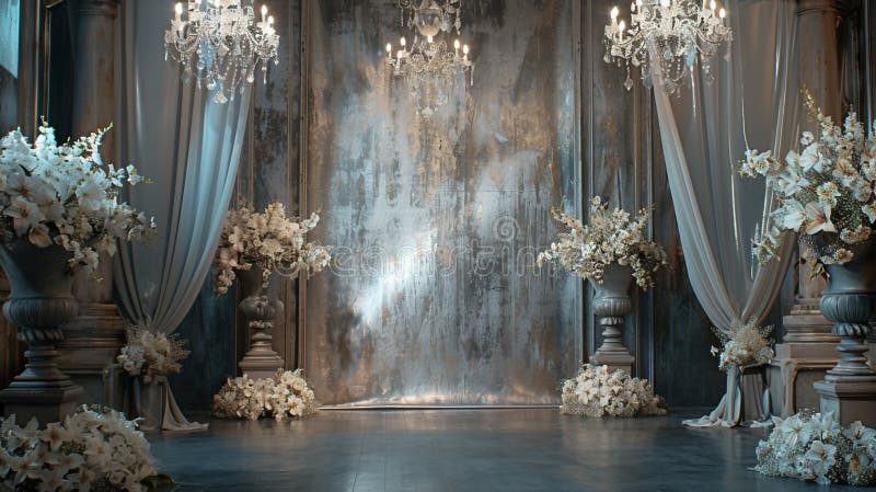 Studio Backdrop Elegant Background Stock Illustration - Illustration of ...