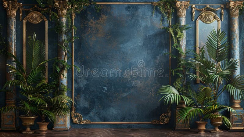 Studio Backdrop Elegant Background Stock Illustration - Illustration of ...