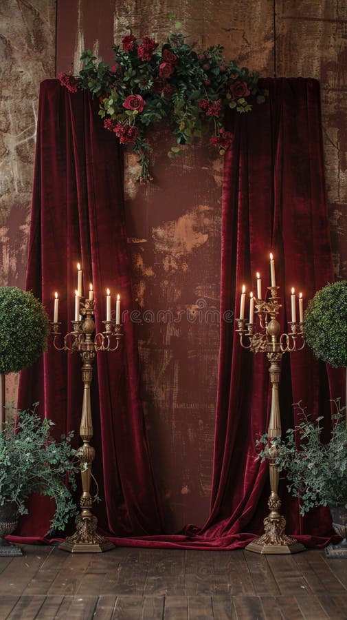 Studio Backdrop Elegant Background Stock Illustration - Illustration of ...