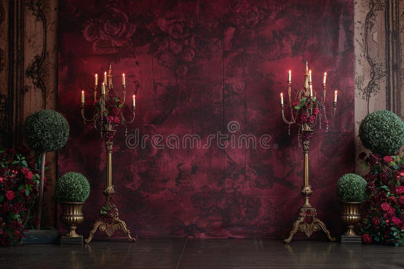 Studio Backdrop Elegant Background Stock Illustration - Illustration of ...