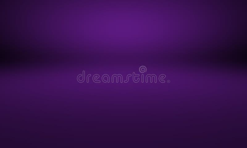 Studio Background Concept - Abstract Dark Gradient Purple Studio Room ...
