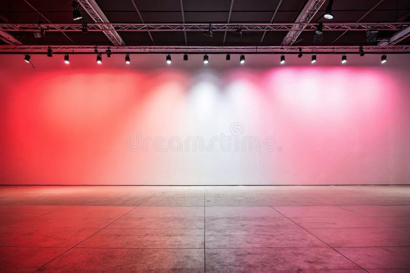 Studio Background Concept Abstract Empty Light. Stock Illustration ...