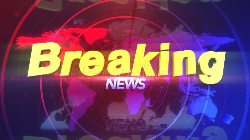 Studio Background for News Report Stock Video - Video of journalist ...