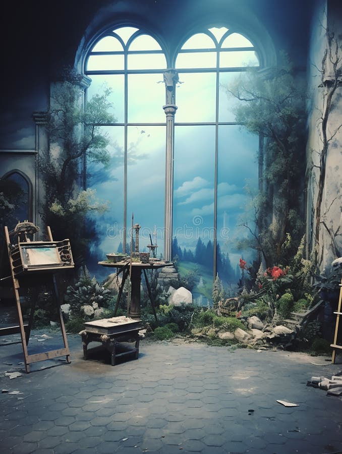 Studio background stock illustration. Illustration of creative - 291281834