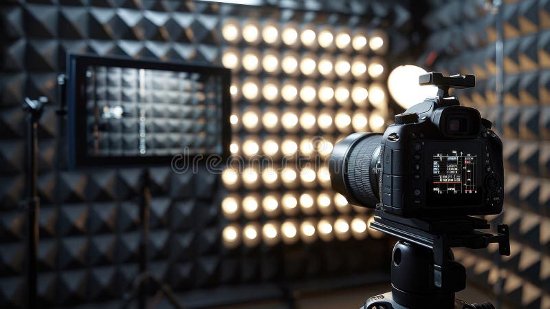 The Studio Camera Setup.AI Generated Image Stock Photo - Image of ...