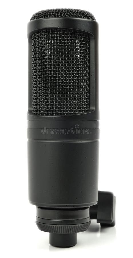 Studio Condenser Microphone Stock Photo - Image of voice, record: 21795078