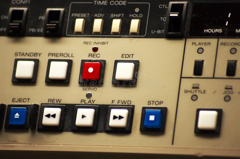 Studio controls stock photo. Image of switch, screen, button - 2080972