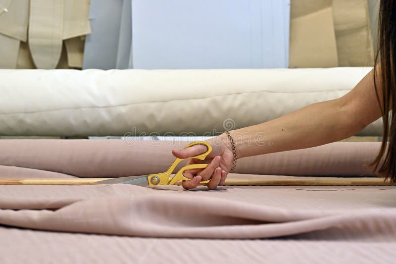 Sewing Studio of Individual Tailoring Stock Photo - Image of clothes ...