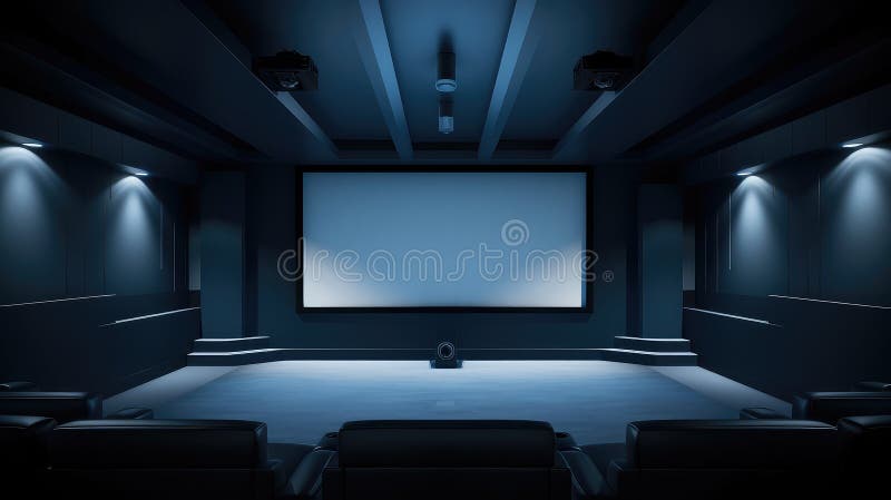 Studio Dark Inside Gradient Background Stock Illustration ...