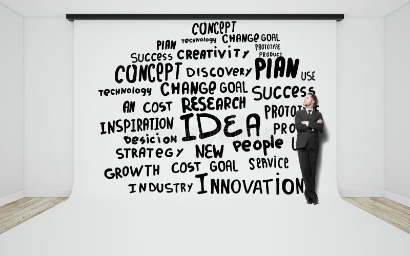 Studio with drawing tags stock image. Image of male, friendly - 33488221