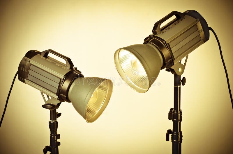 Studio flash stock image. Image of lighting, flash, studio - 46797325