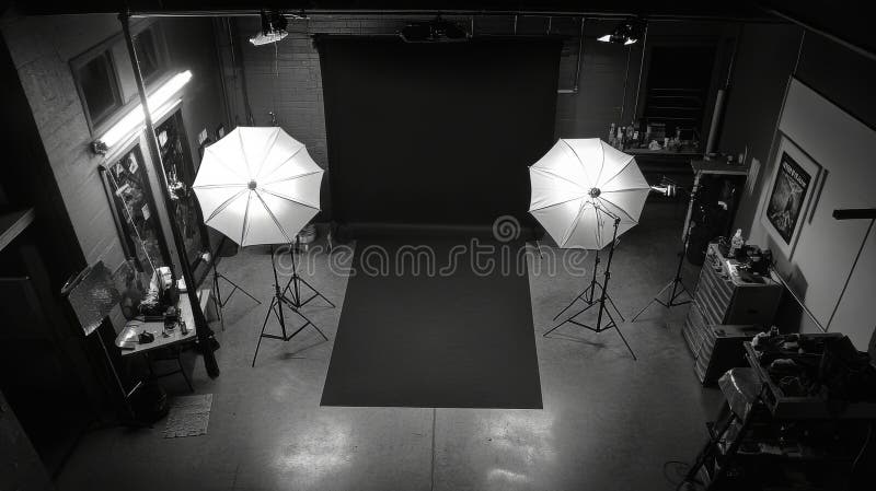The Studio is Fully Equipped for Professional Filmmaking Stock Image ...