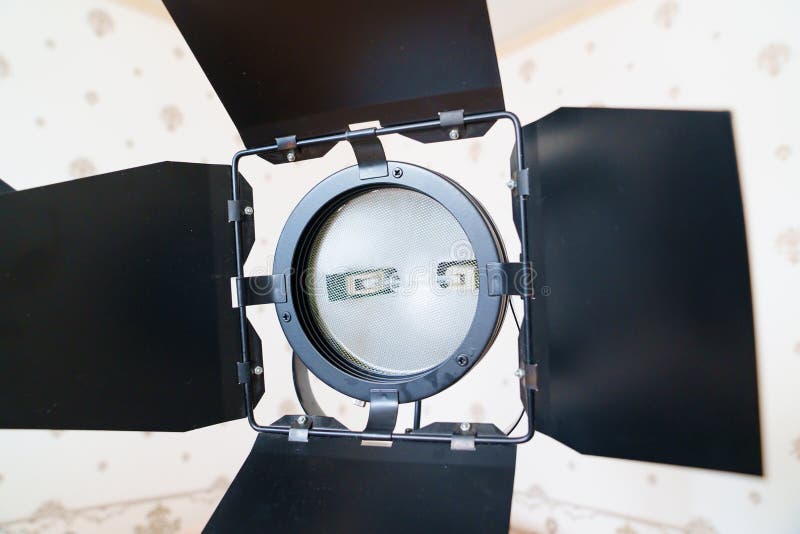 Studio Halogen Constant Light Illuminator. Equipment for the Photo ...