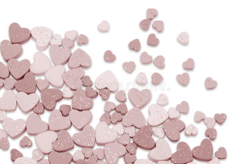 Studio Image Valentine Hearts Stock Photo - Image of heart, celebration ...