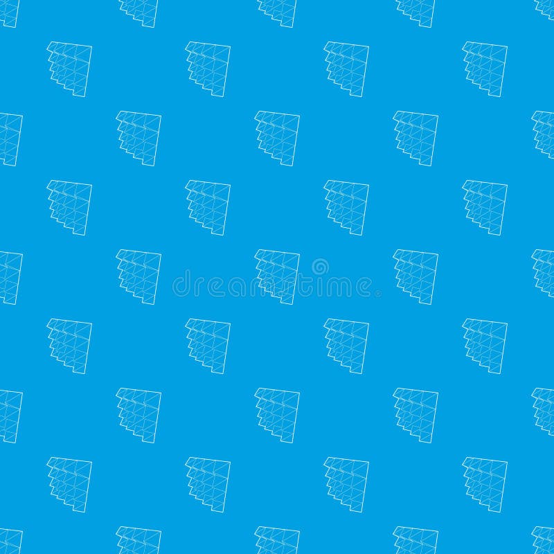 Studio Insulation Pattern Vector Seamless Blue Stock Vector ...