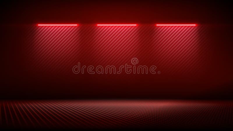 Studio Interior with Carbon Fiber Texture. Modern Carbon Fiber Textured ...