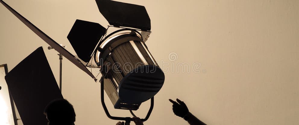 Studio Light and Back Drop and Soft Box Set Up for Shooting Photo or ...