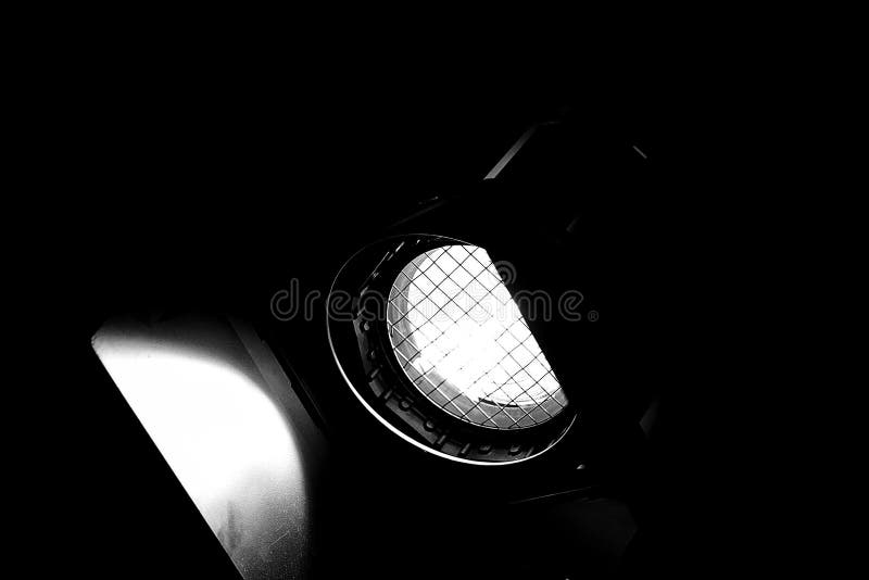 Spotlight stock image. Image of studio, light, black - 100604555