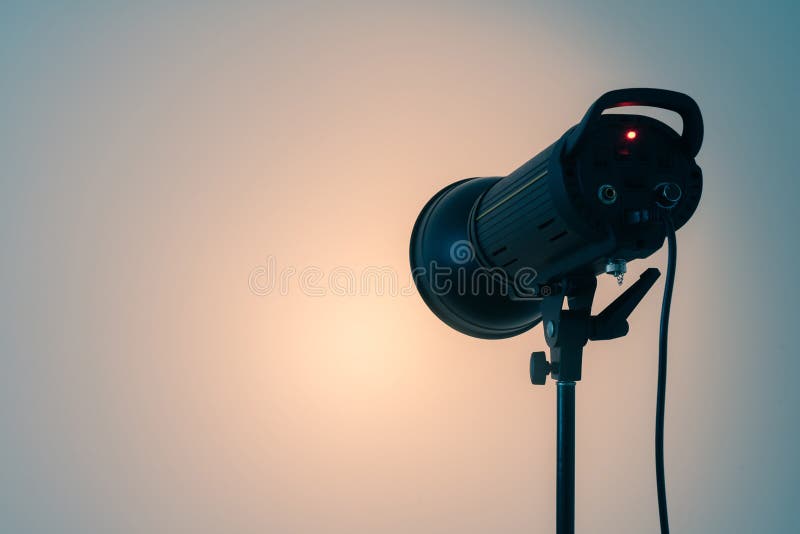 Spotlight on Stand stock photo. Image of stand, lighting - 3036590