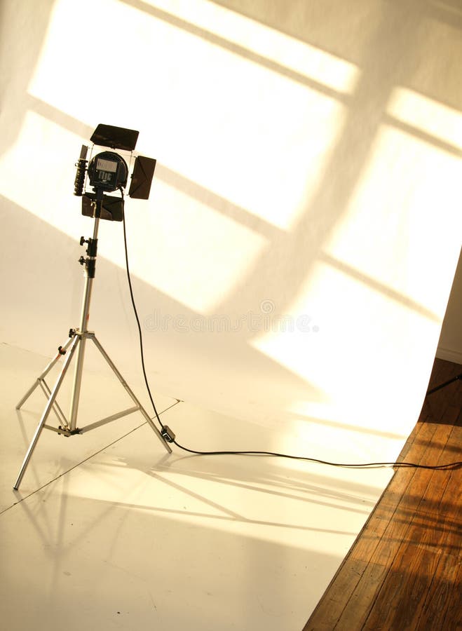 Lighting in the studio stock image. Image of abstract - 35281763