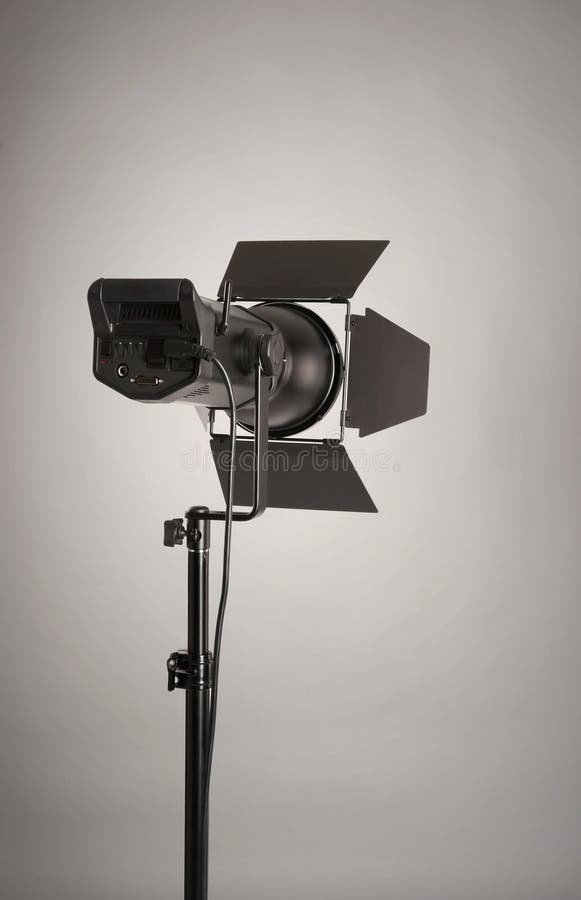 Studio Lighting. stock image. Image of klieg, voltage - 8152123