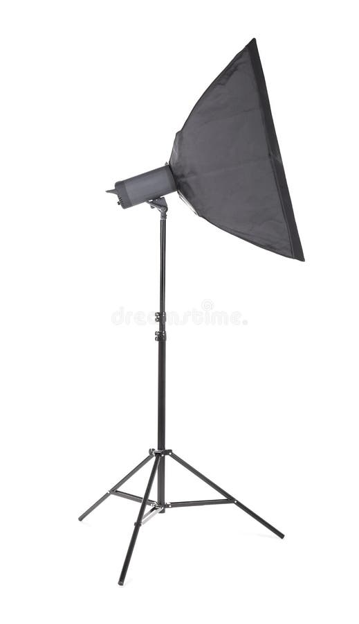 Studio Lighting Isolated on the White Background. Photographic ...