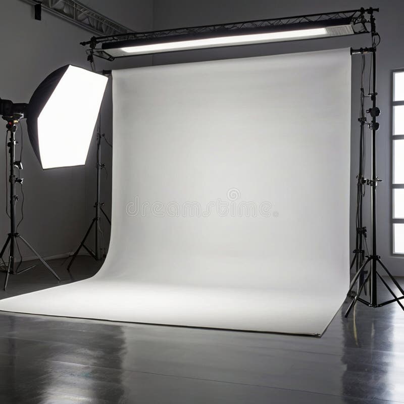 Studio Lighting. stock illustration. Illustration of camera - 327336389