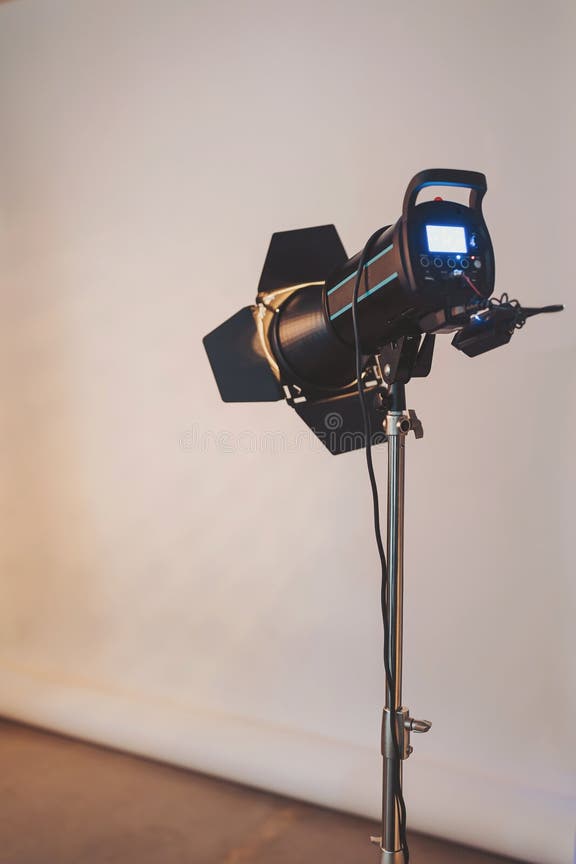 Studio Lighting Setup for Creative Projects in a Photography Studio ...