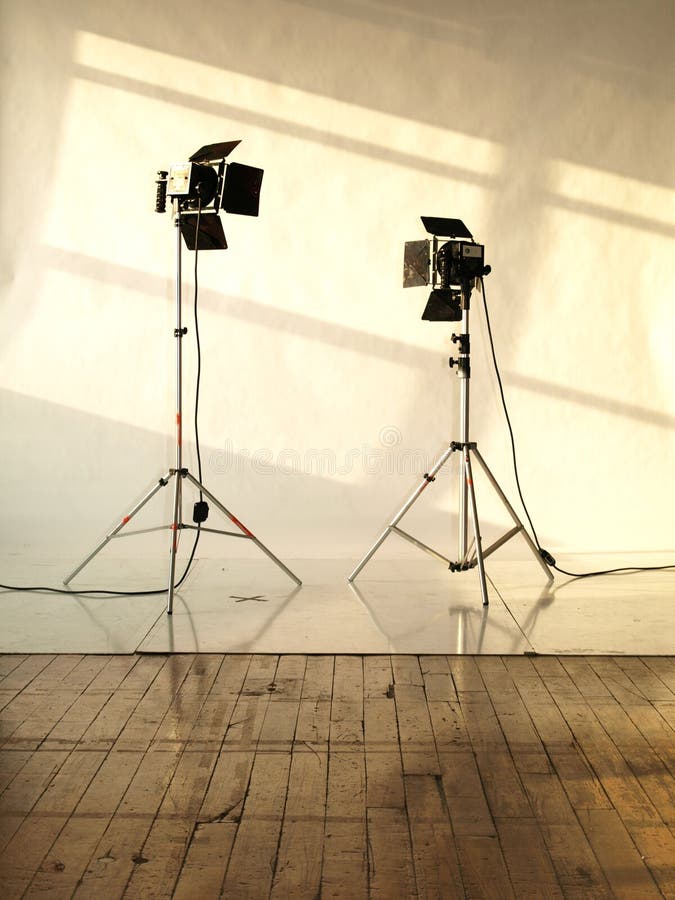 Studio Lights stock photo. Image of backdrop, lights - 21749450