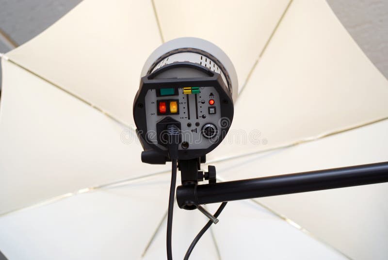 Flashgun stock image. Image of light, camera, flashgun - 23387301