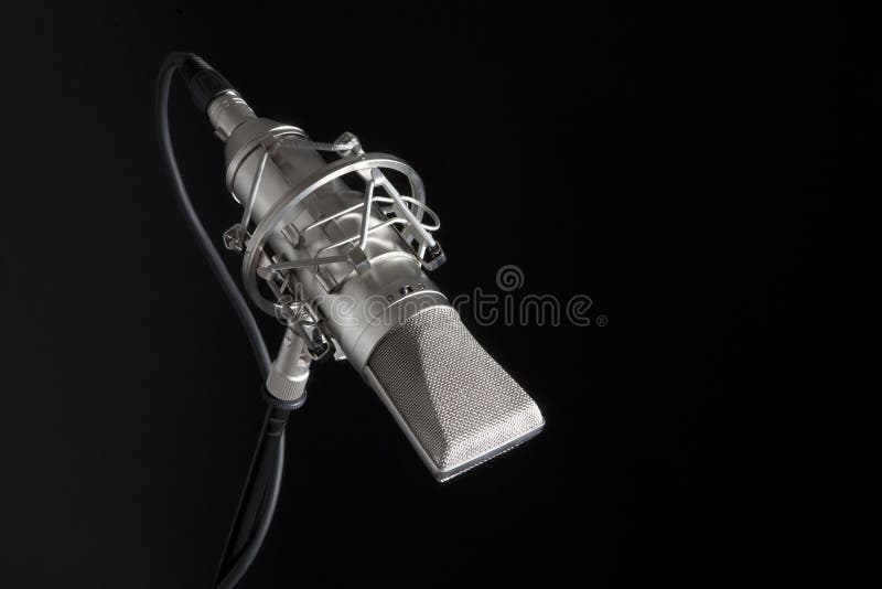 Studio Mic stock photo. Image of studio, entertainment - 10407132
