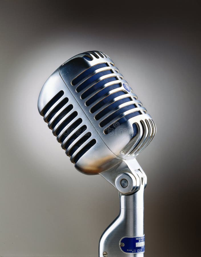Studio Microphone stock photo. Image of singer, musical - 7559342