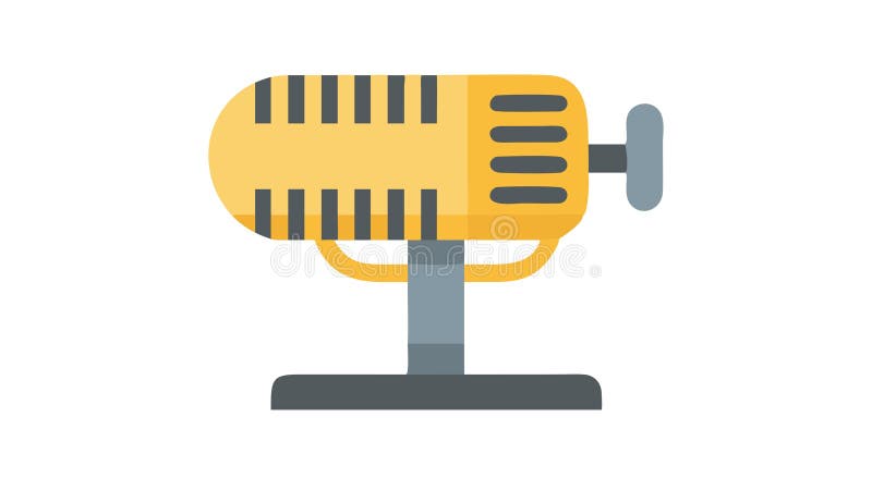 Studio Microphone Icon, Recording and Broadcasting, Vector Design ...